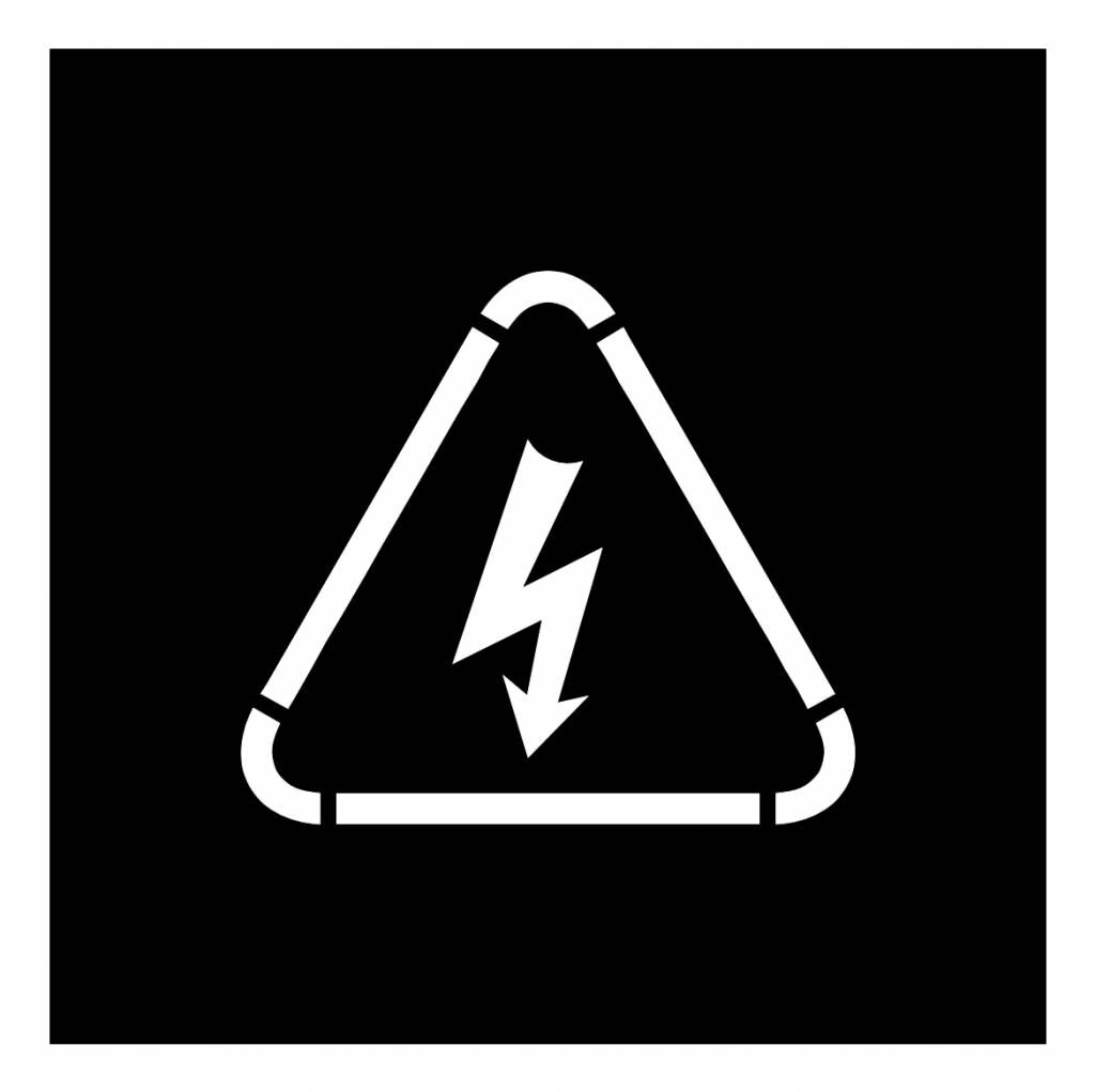 Icoon Sjabloon Hoogspanning – VersaTech